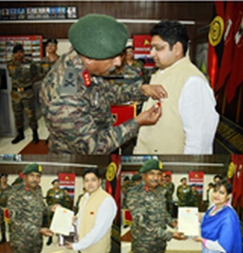 Army Commander, Western Command awards spl medallion & commendation ...