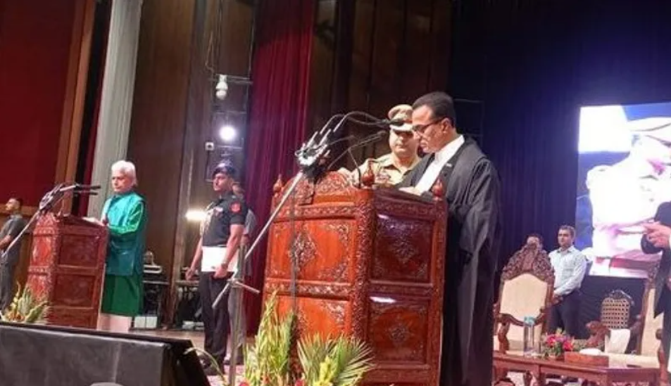 Justice Arun Palli takes oath as Chief Justice of J&K and Ladakh High Court – The Kashmir Horizon