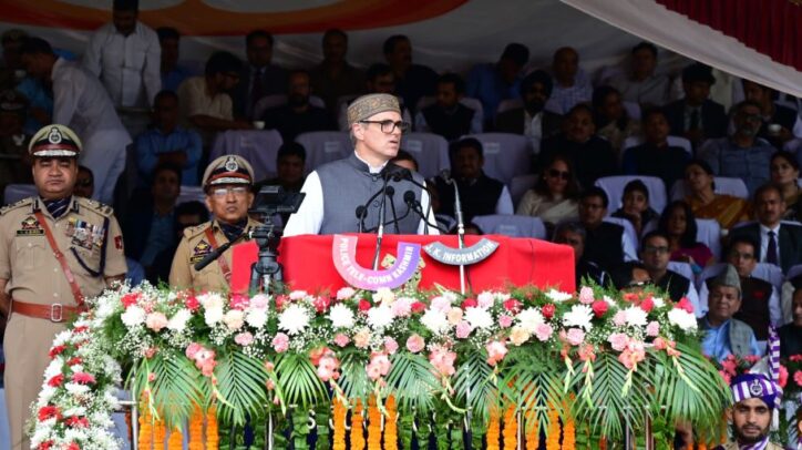 “J&K Has Every Right To Be A State”, Says CM Omar At I-Day Parade At ...