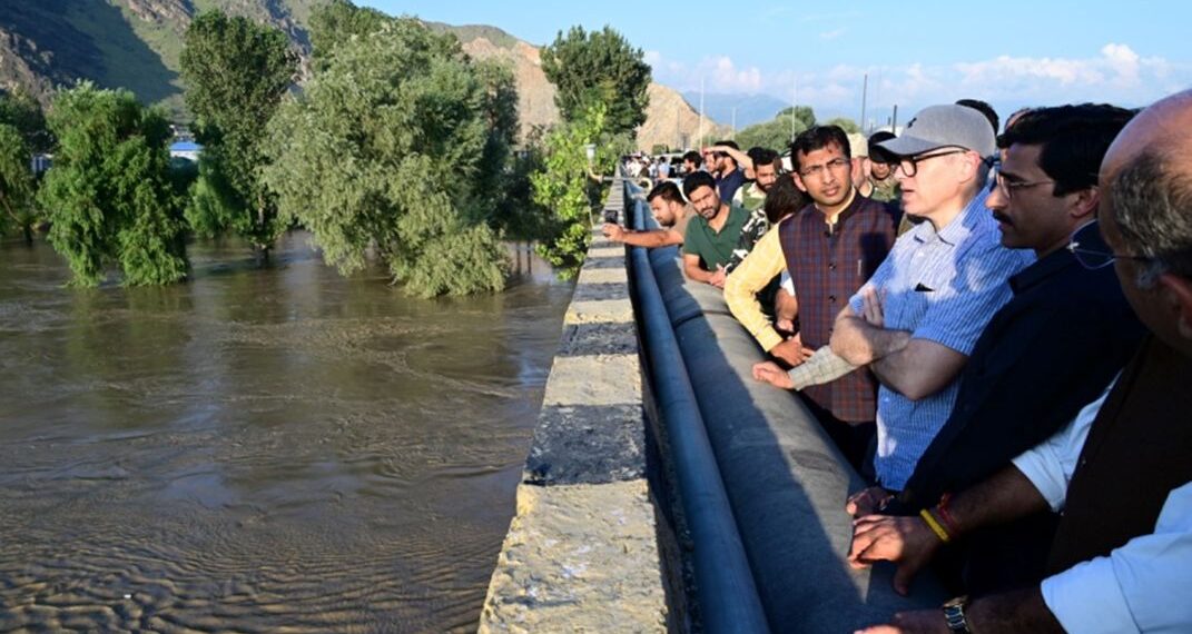 CM Omar reviews Kashmir flood situation at a high level meet in ...