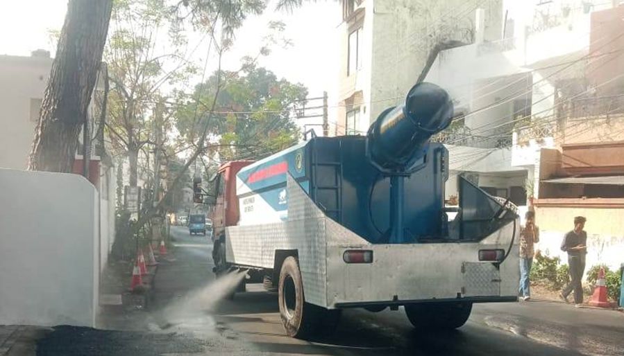 City Municipal Comr launches newly procured Antismog Guns to mitigate ...