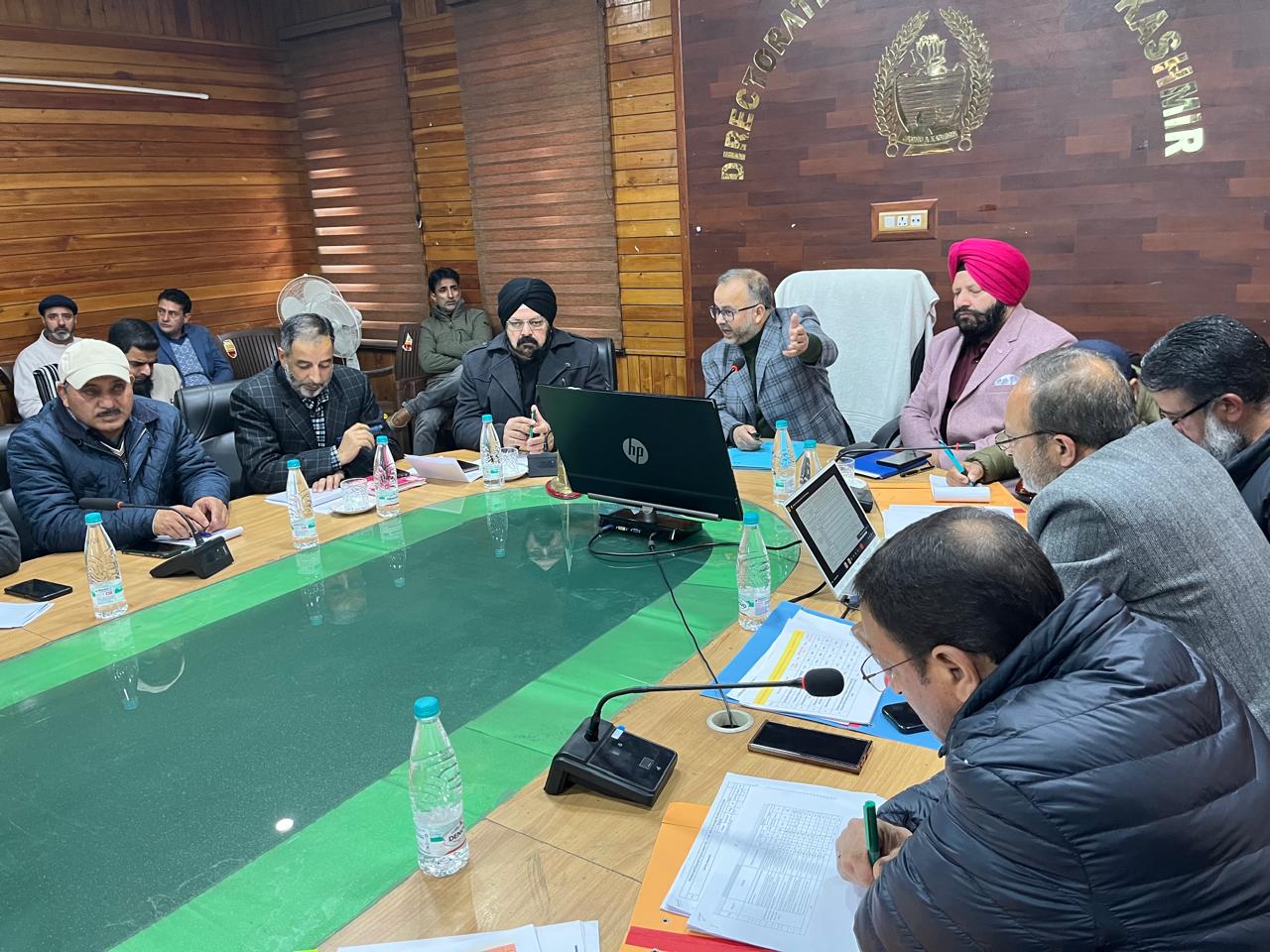 Dir Agriculture (K) chairs review meeting on HADP, CSS, CAPEX, NABARD ...