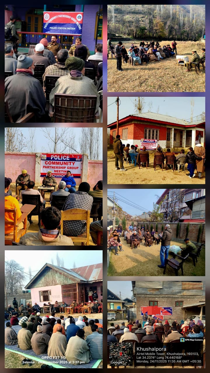 Baramulla Police Hosts 14 PCPG Meetings Across the District* – The ...