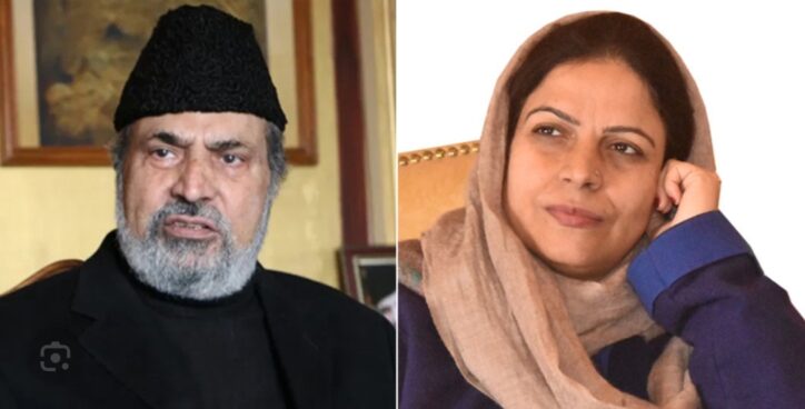 Former DyCM Muzaffar Hussain Beigh, DDC Chairperson Safina Beigh Extend ...