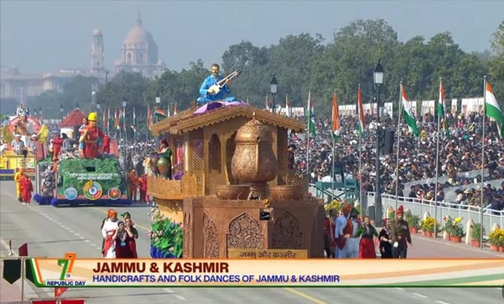 J&K’s Tableau Captivates Republic Day Crowd At Red Fort In Delhi – The ...