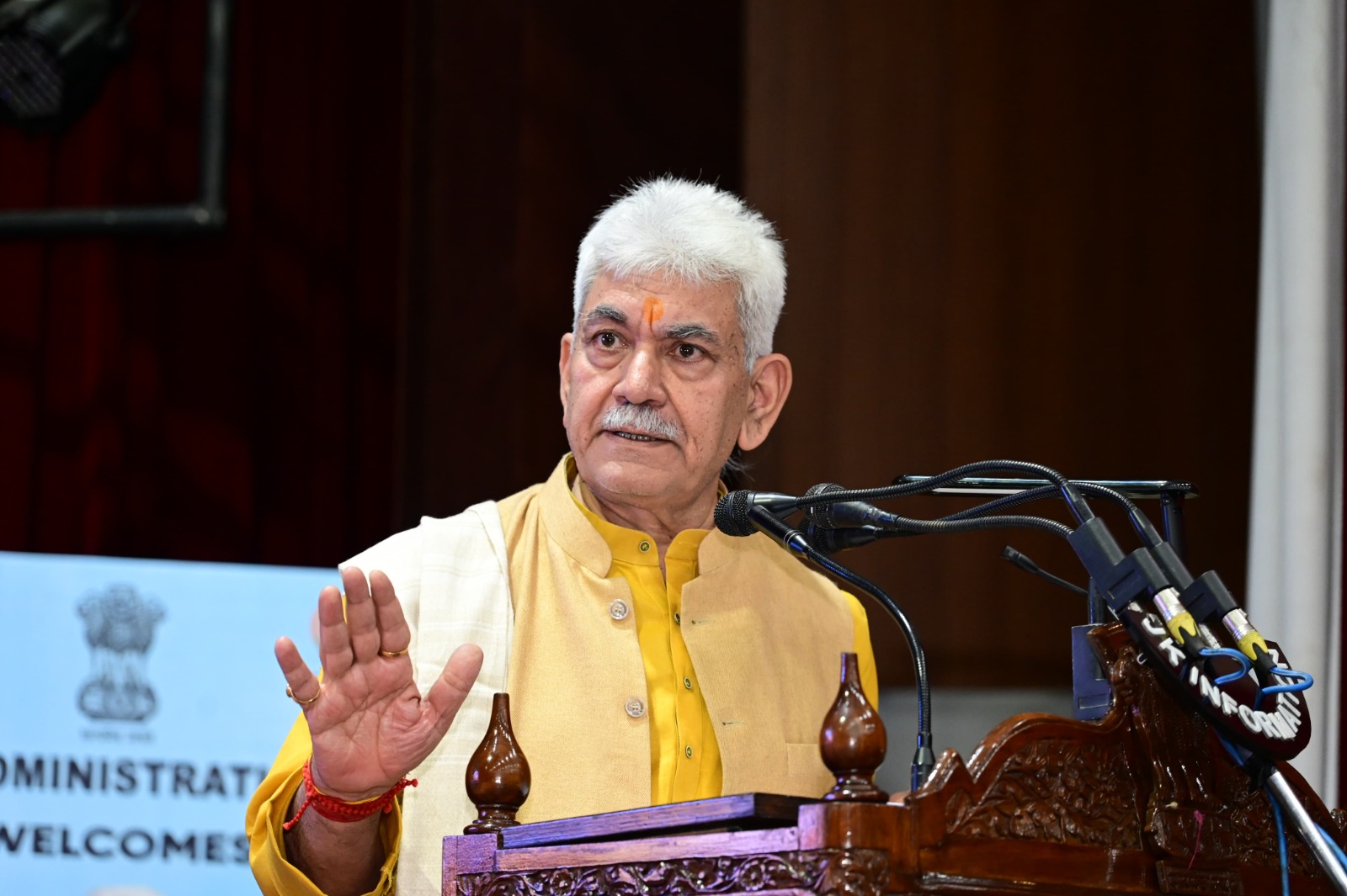 Local Body Polls Will Held After Completion Of Delimitation Of Wards: LG Sinha – The Kashmir Horizon