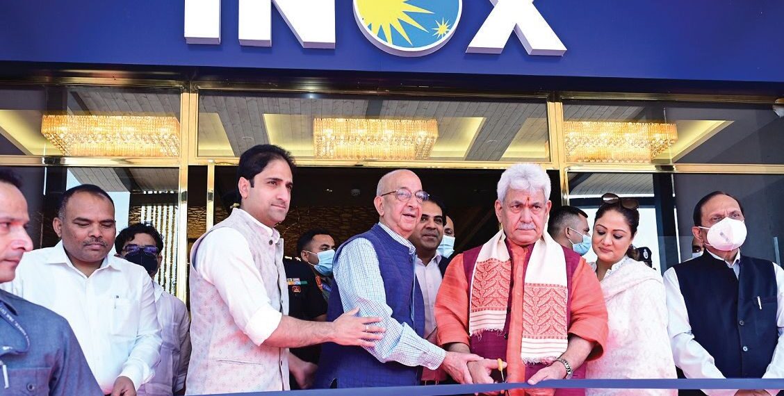 LG inaugurates INOX Multiplex Theatre in Srinagar, Congratulates people ...