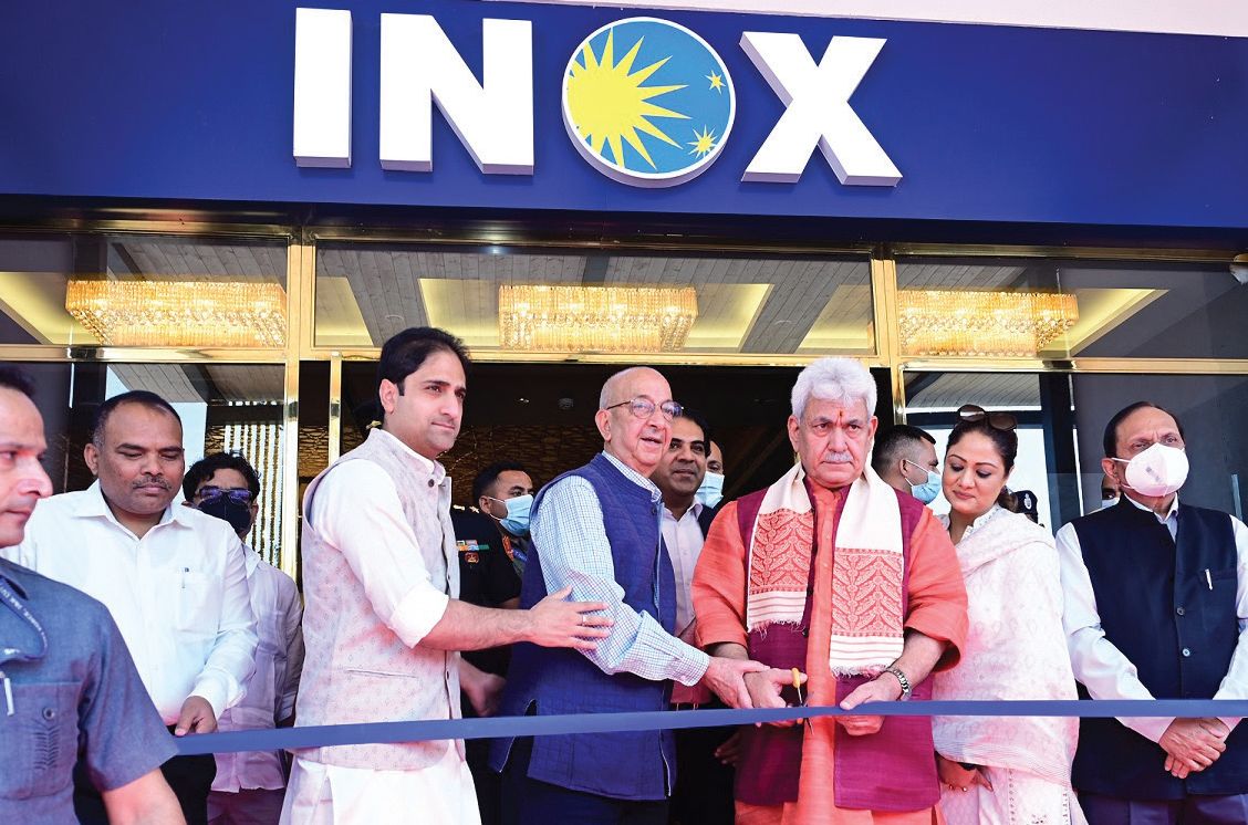 LG inaugurates INOX Multiplex Theatre in Srinagar, Congratulates people ...