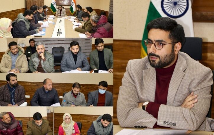 DC Srinagar conducts Tehsil wise review of Revenue related matters ...