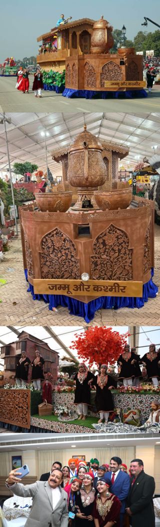 J&K’s Tableau Captivates Republic Day Crowd At Red Fort In Delhi – The ...