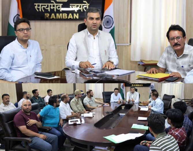 DC Ramban finalizes arrangements for Intensified Pulse Polio ...