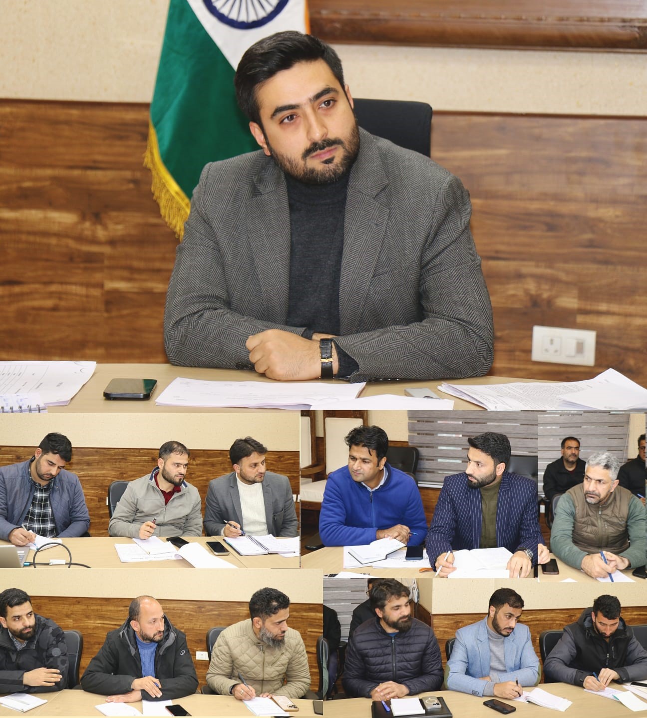 DC Srinagar conducts Tehsil-wise review of progress on key Revenue ...