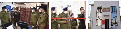 DGP visits Budgam, Inaugurates JIC building; interacts with officers ...