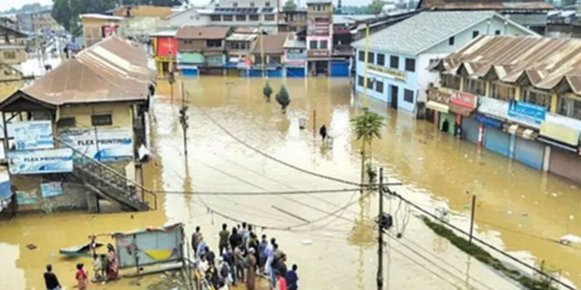 9500 evacuated as floodwaters swamp Srinagar outskirt – The Kashmir Horizon