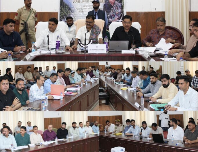 Rana reviews development works at Bhaderwah, Emphasises transparency ...