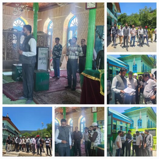 Tehsildar Drugmulla reviews arrangements for Annual Urs at Muqam ...